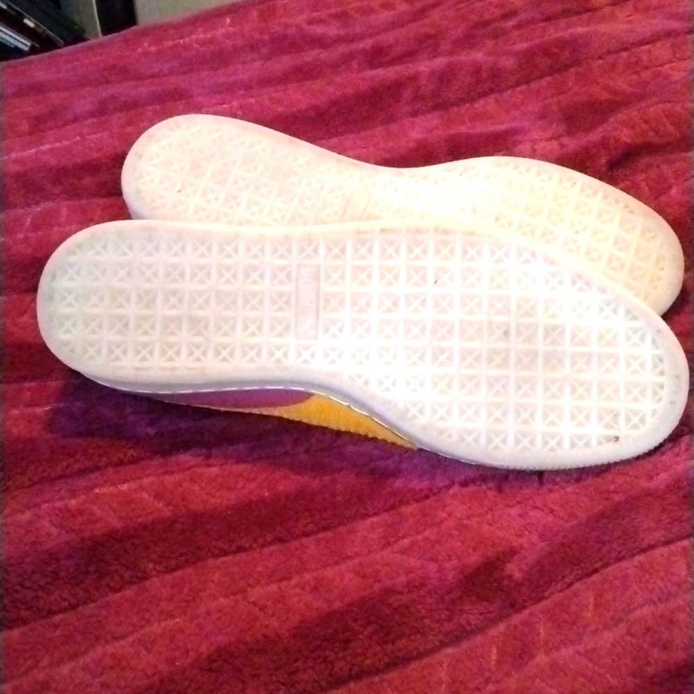 Puma Suede Triplex Burgundy Maize Yellow Sneakers Men… - Gem